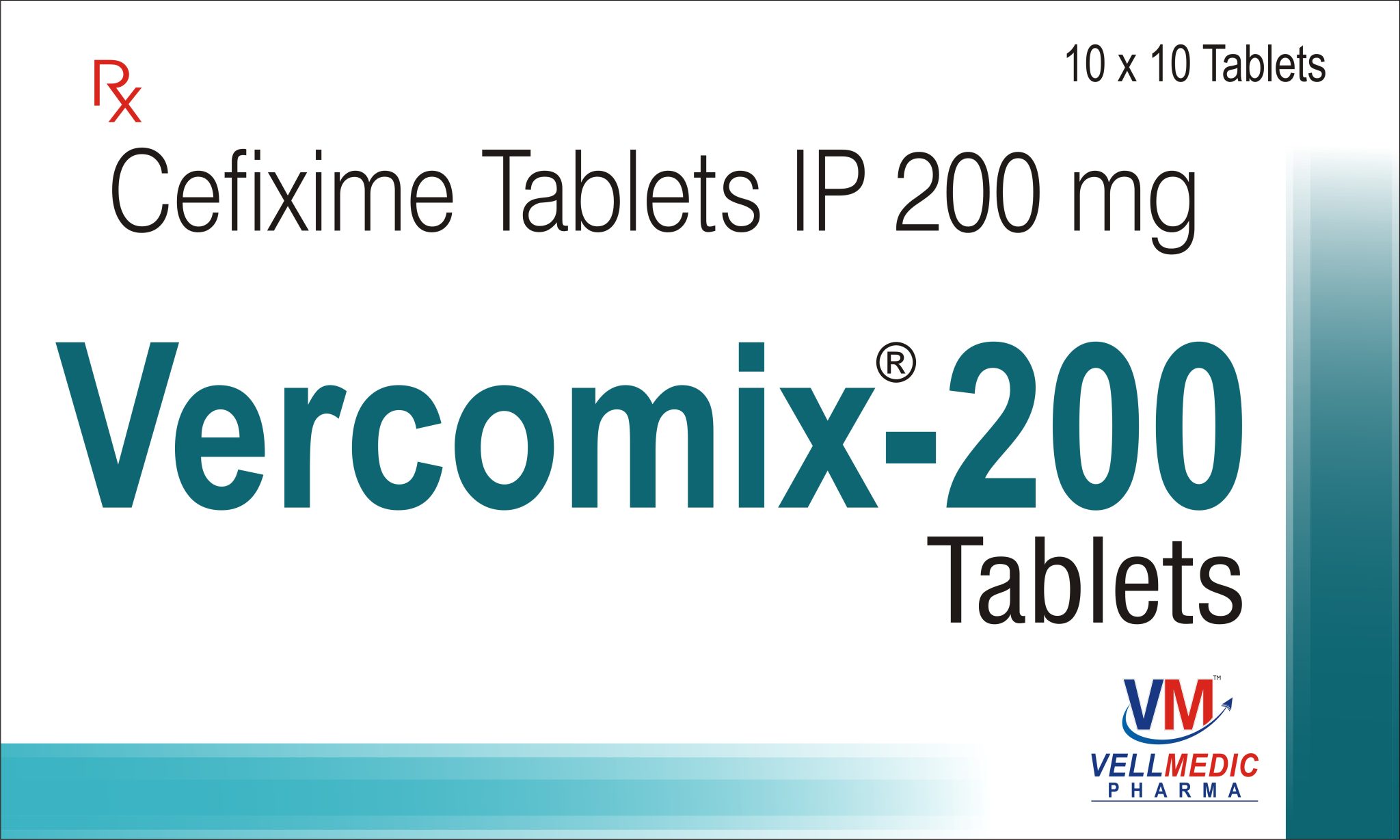 VERCOMIX-200 Tablets – Vell Medic Pharma